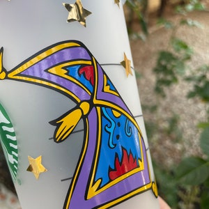 Princess Jasmine Inspired Cold Cup // Aladdin // Magic Carpet ...