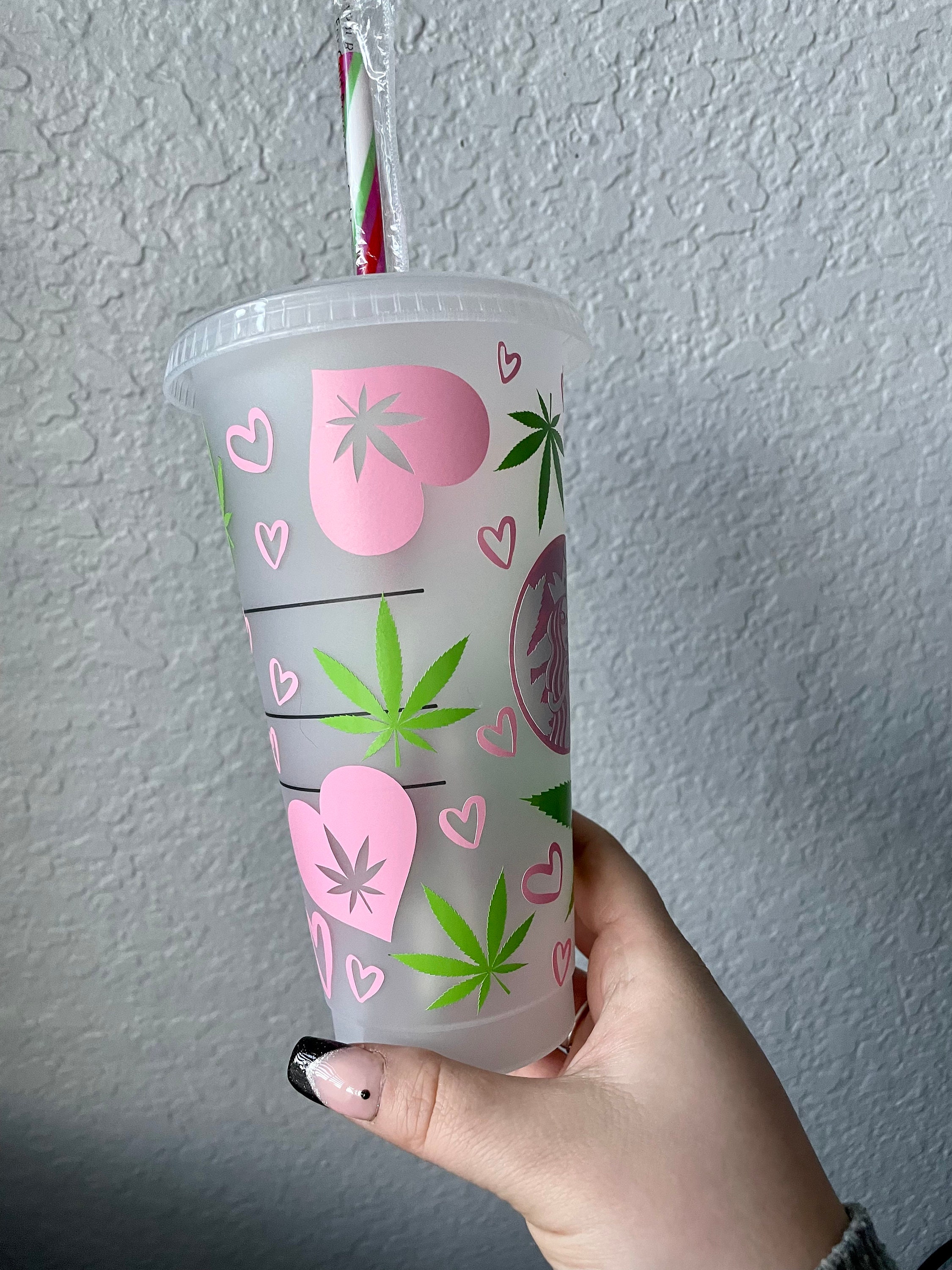 Heart and Weed // Valentines Day // Girly // Cannabis Inspired - Etsy