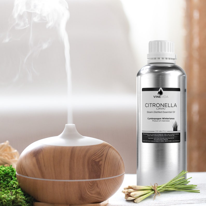 Bulk Citronella Java Essential Oil 32 Oz 2 Lbs in Aluminum | Etsy