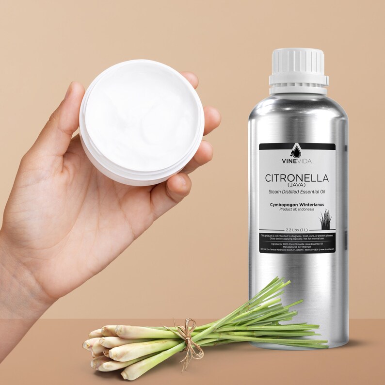 Bulk Citronella Java Essential Oil 32 Oz 2 Lbs in Aluminum | Etsy