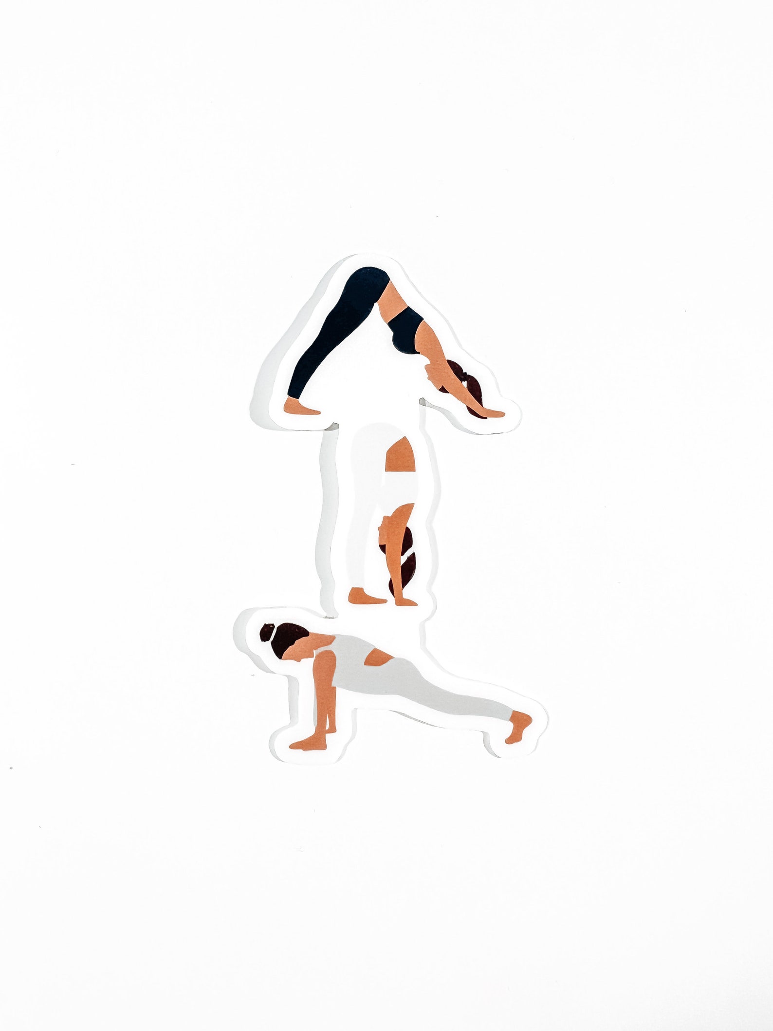 Yoga Poses Sticker Yogi Sticker Yoga Asana Sticker Namaste - Etsy