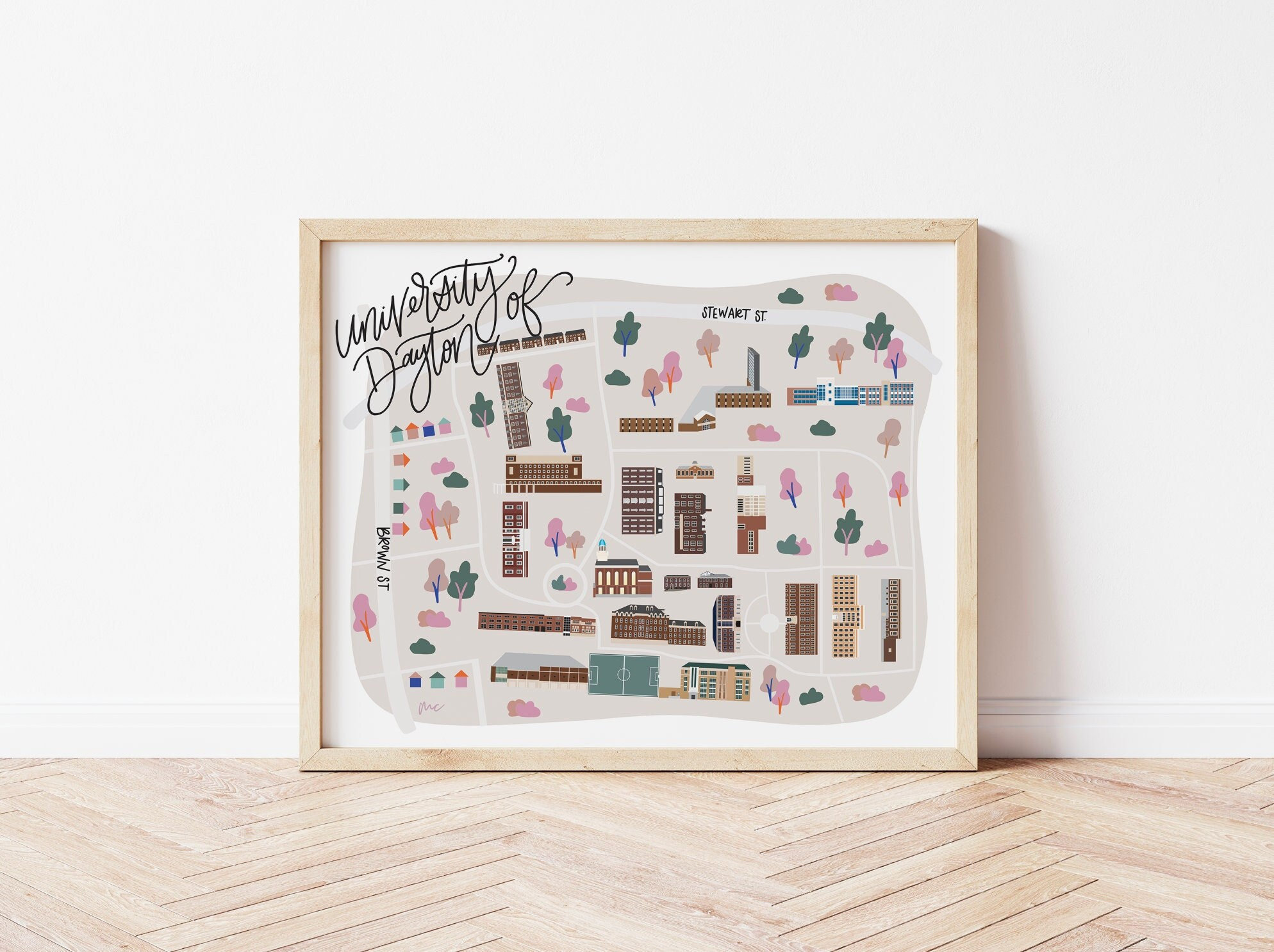 University Of Dayton Map Campus Maps – Transportation Services