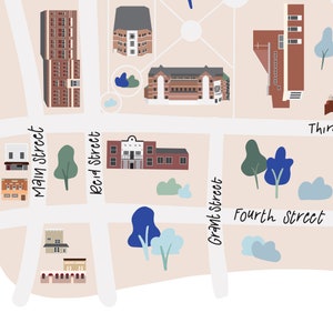 St. Norbert College Map Print, St.norbert Map, St. Norbert Art Print ...