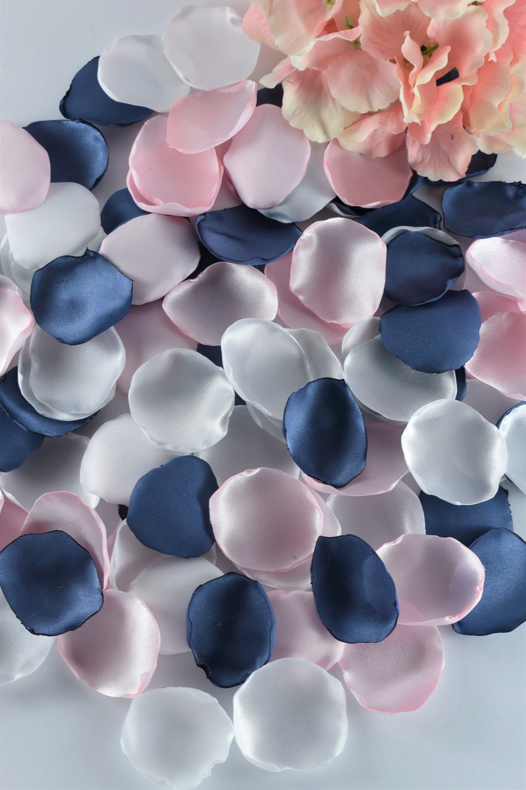 Steel Blue Rose Petals Blush Pink Rose Petals White Rose - Etsy