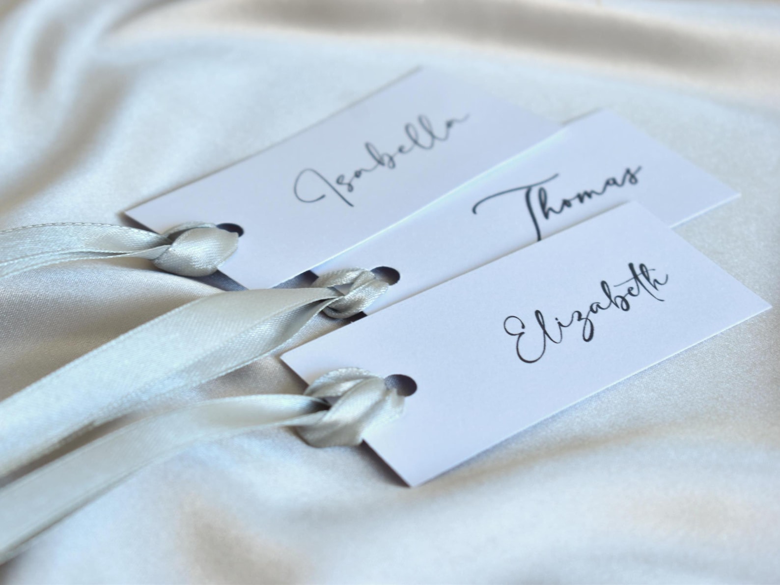 Personalized Wedding Place Cards, Custom Wedding Name Cards ...
