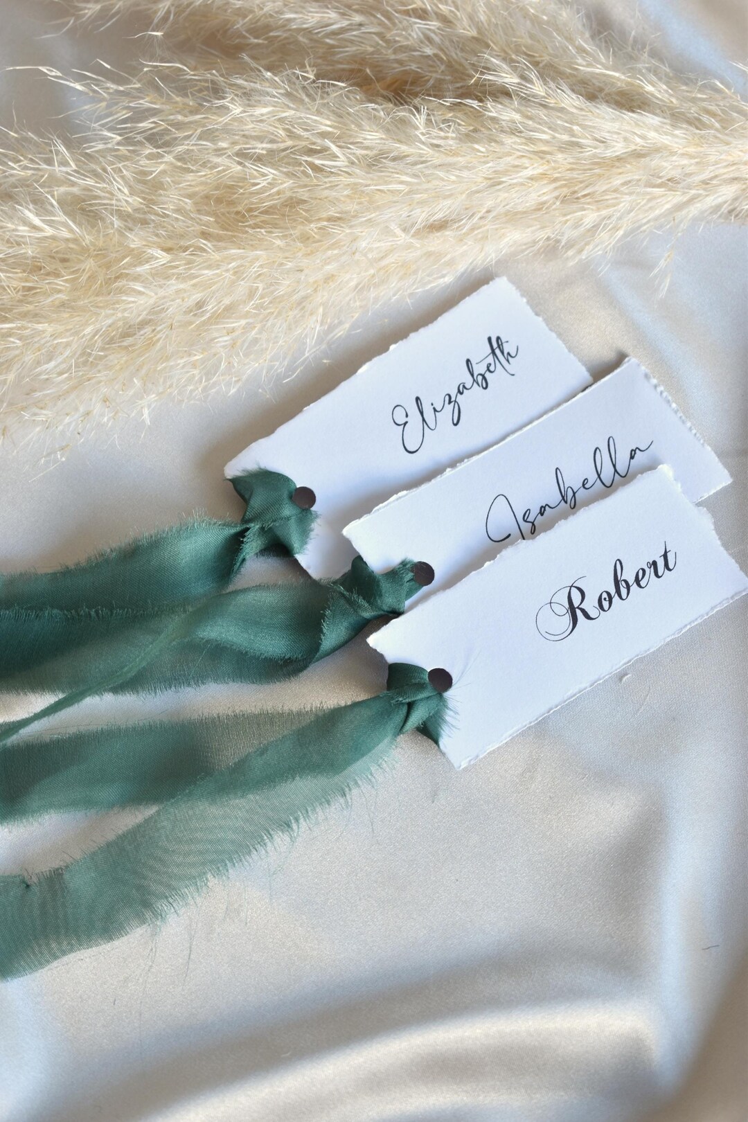 Personalized Wedding Place Cards, Custom Wedding Name Cards ...