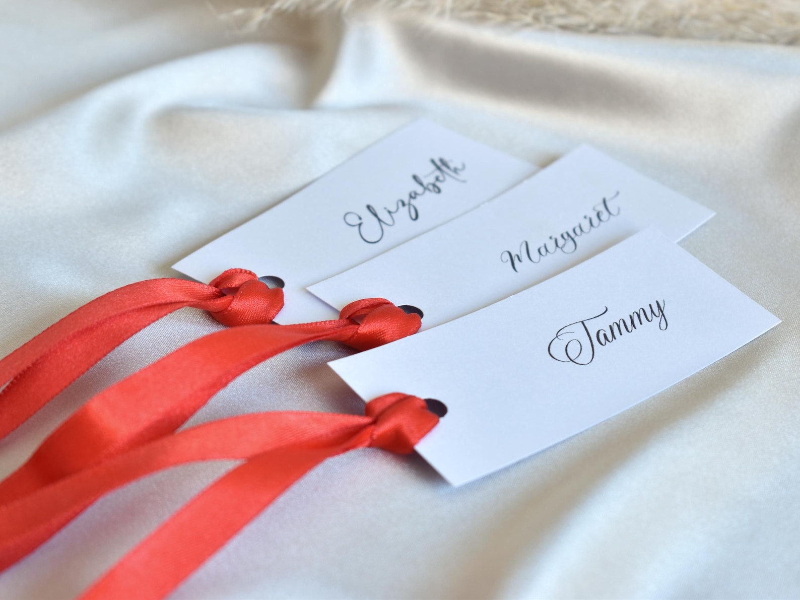 Personalized Wedding Place Cards, Custom Wedding Name Cards ...