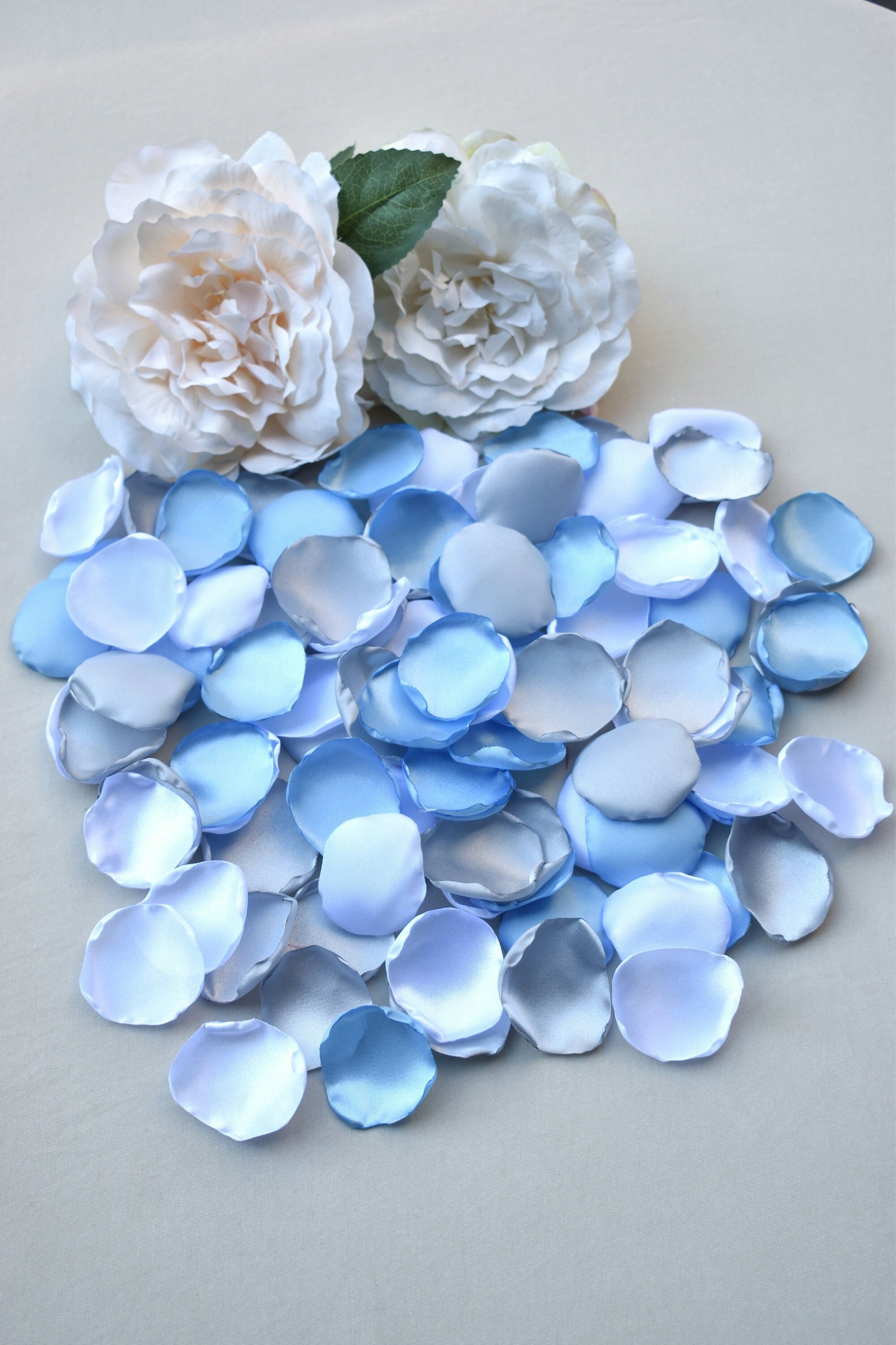 Lite Blue Flower Petals