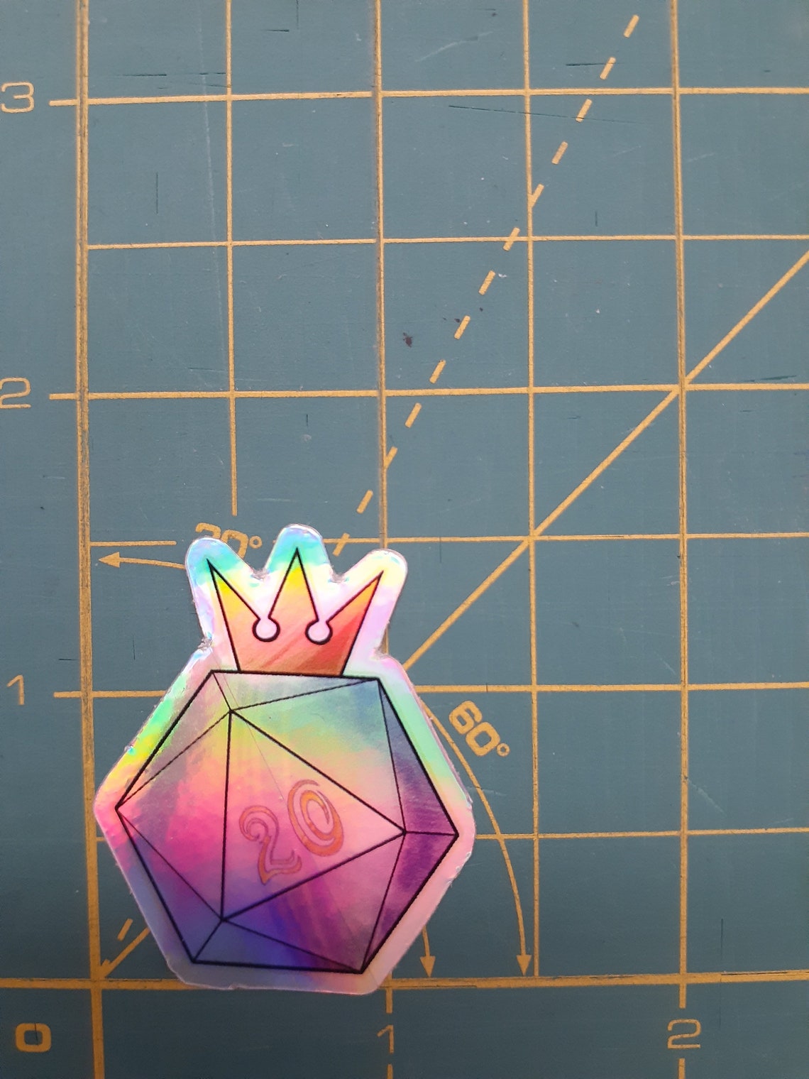 Dnd Potions and D20 Holographic Sticker Set - Etsy