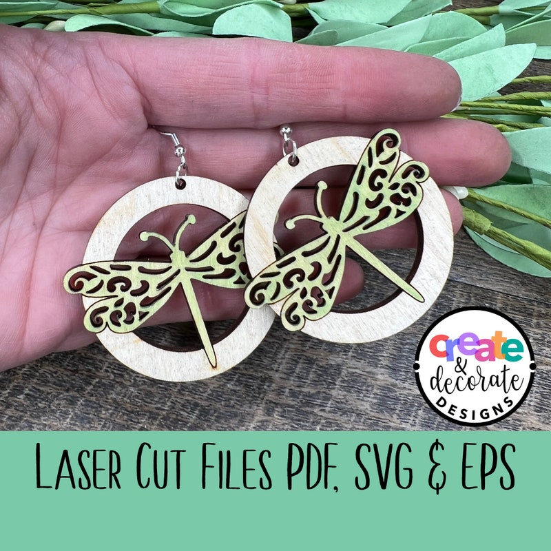 Laser Cut Earring Files - Etsy
