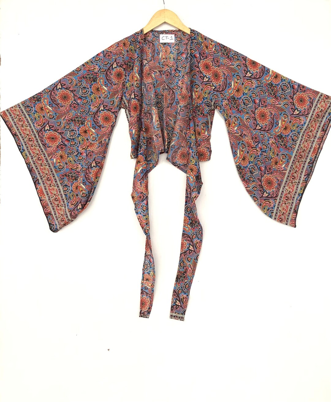 100% Silk Top, Silk Wrap Crop Top, Summer Wear Crop Top, Boho Soft Crop ...