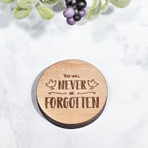 Bereavement Pocket Token, Celebration of Life, Sympathy Pocket Token ...
