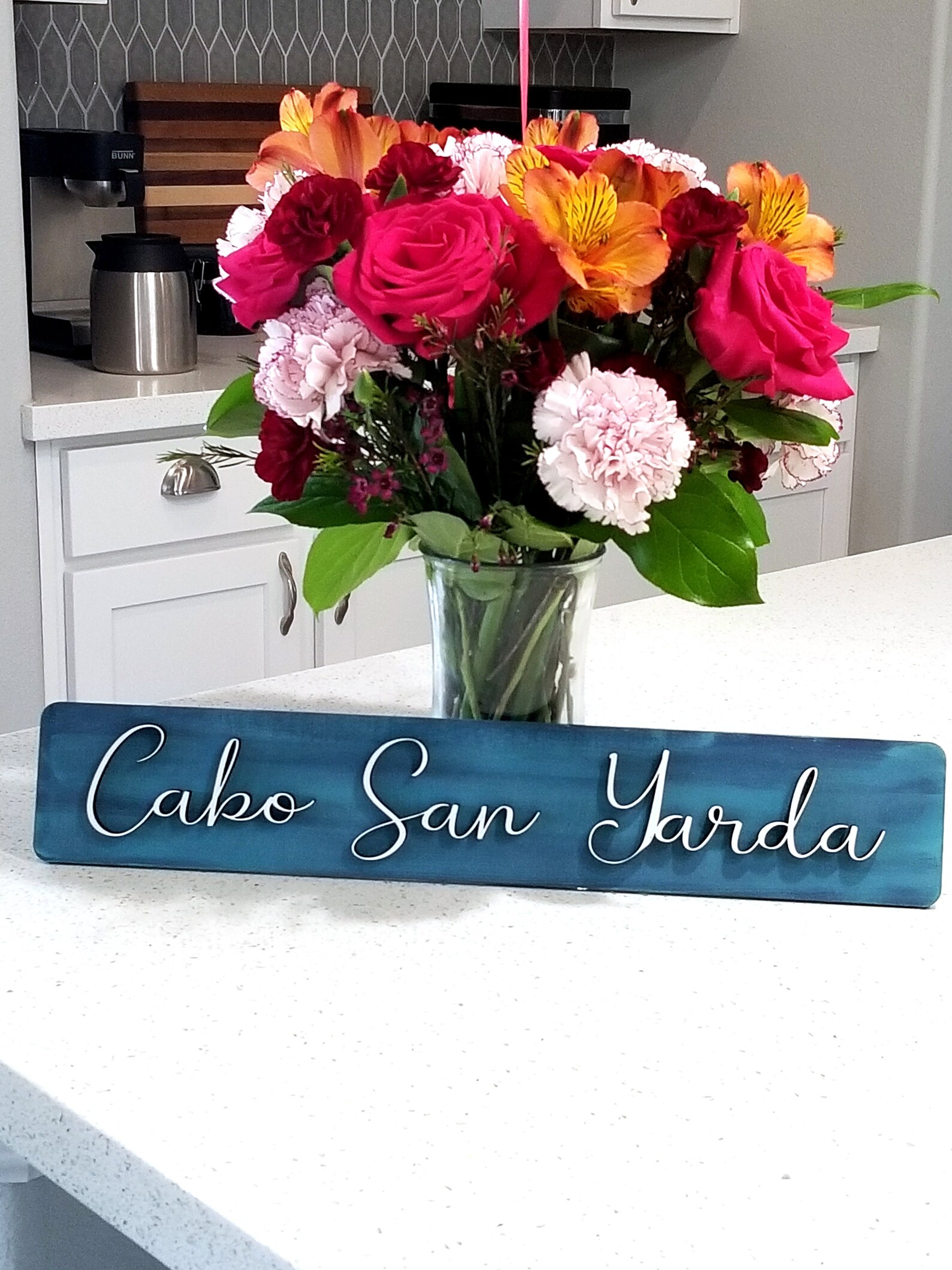 Puerto Backyarda Sign | Funny Beach Sign | Beachy Sign | Wooden Words ...