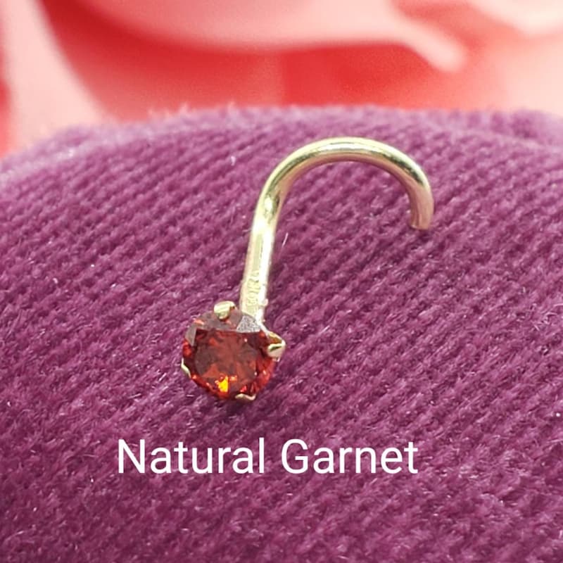 Garnet Body Jewelry Gold - Etsy