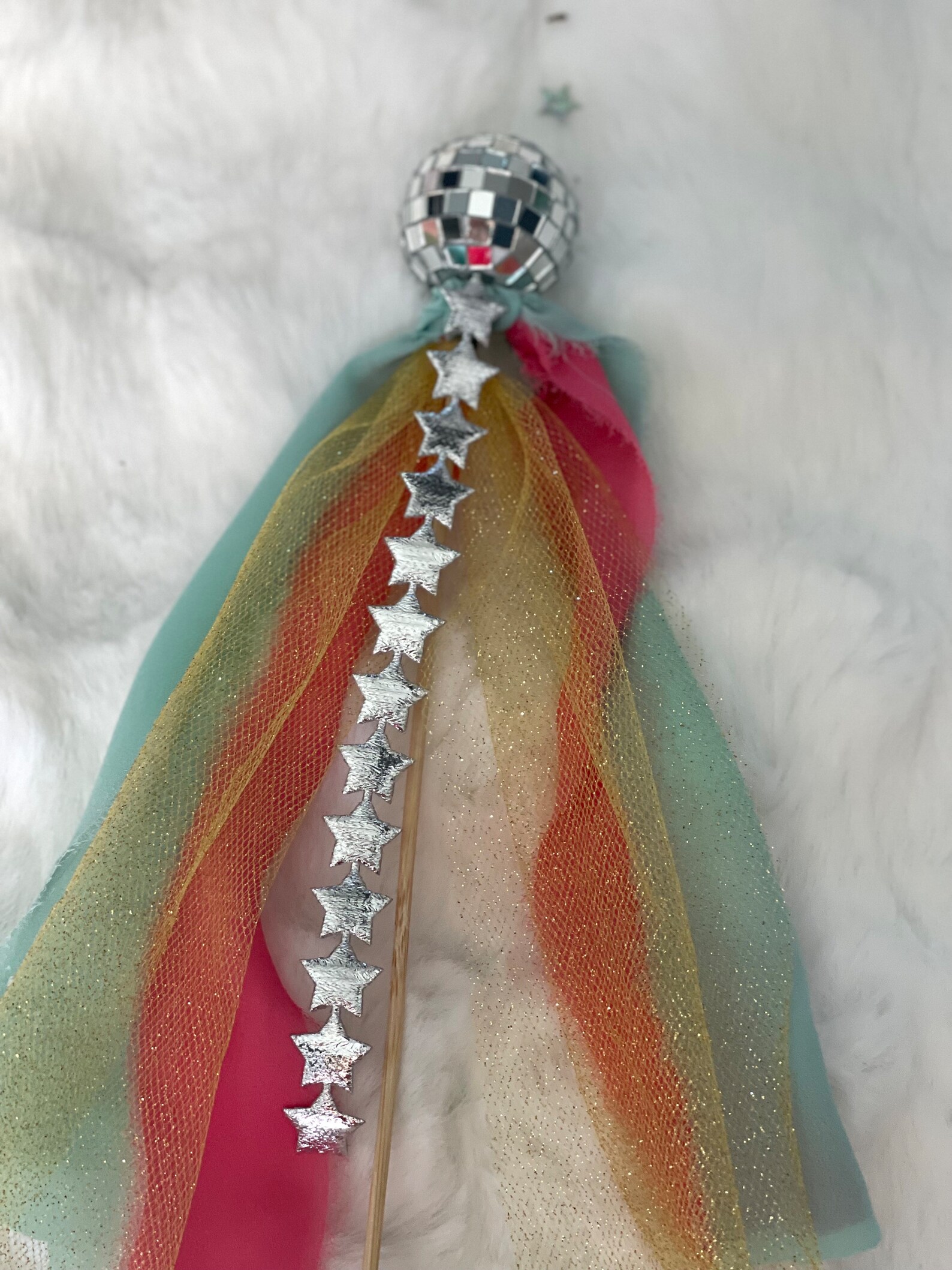 Disco Ball Wand Fairy - Etsy