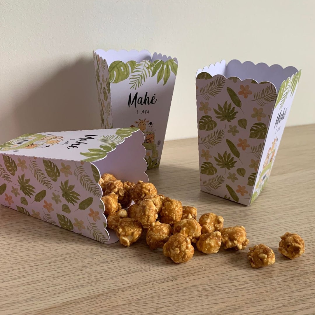 Pots à Popcorn personnalisés - Etsy France