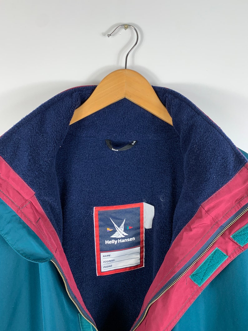 Vintage 90s Helly Hansen Warm Jacket Green Size XL - Etsy