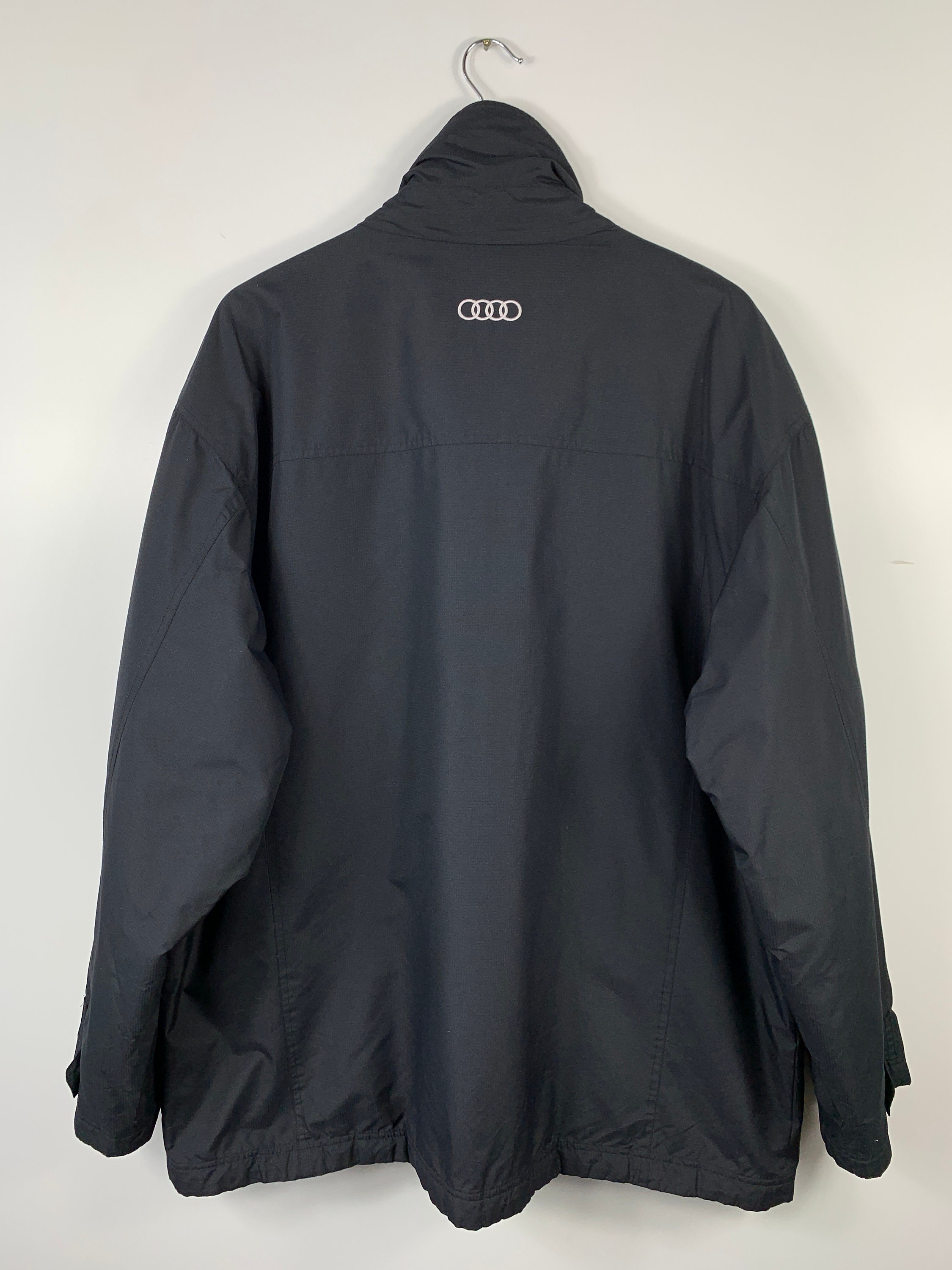 Vintage 90s Audi S Line Quattro Racing Jacket Windbreaker Black Size XL ...