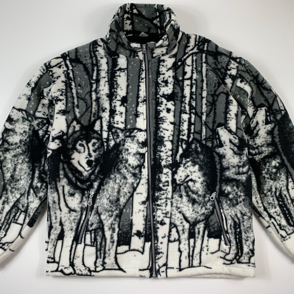 Wolf Fleece - Etsy UK