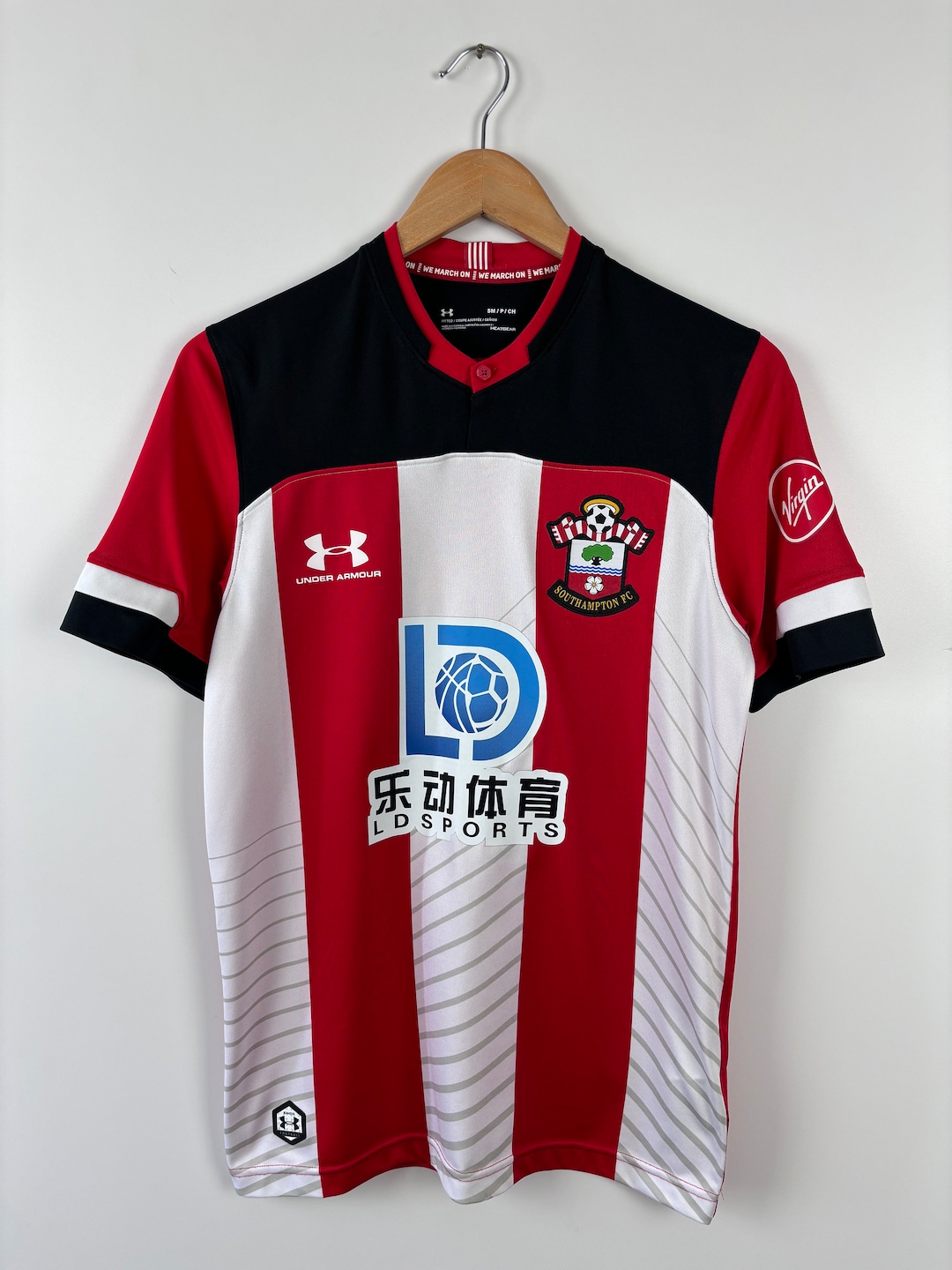 Southampton 2019-2020 Home Football Shirt Soccer Jersey Under Armor ...
