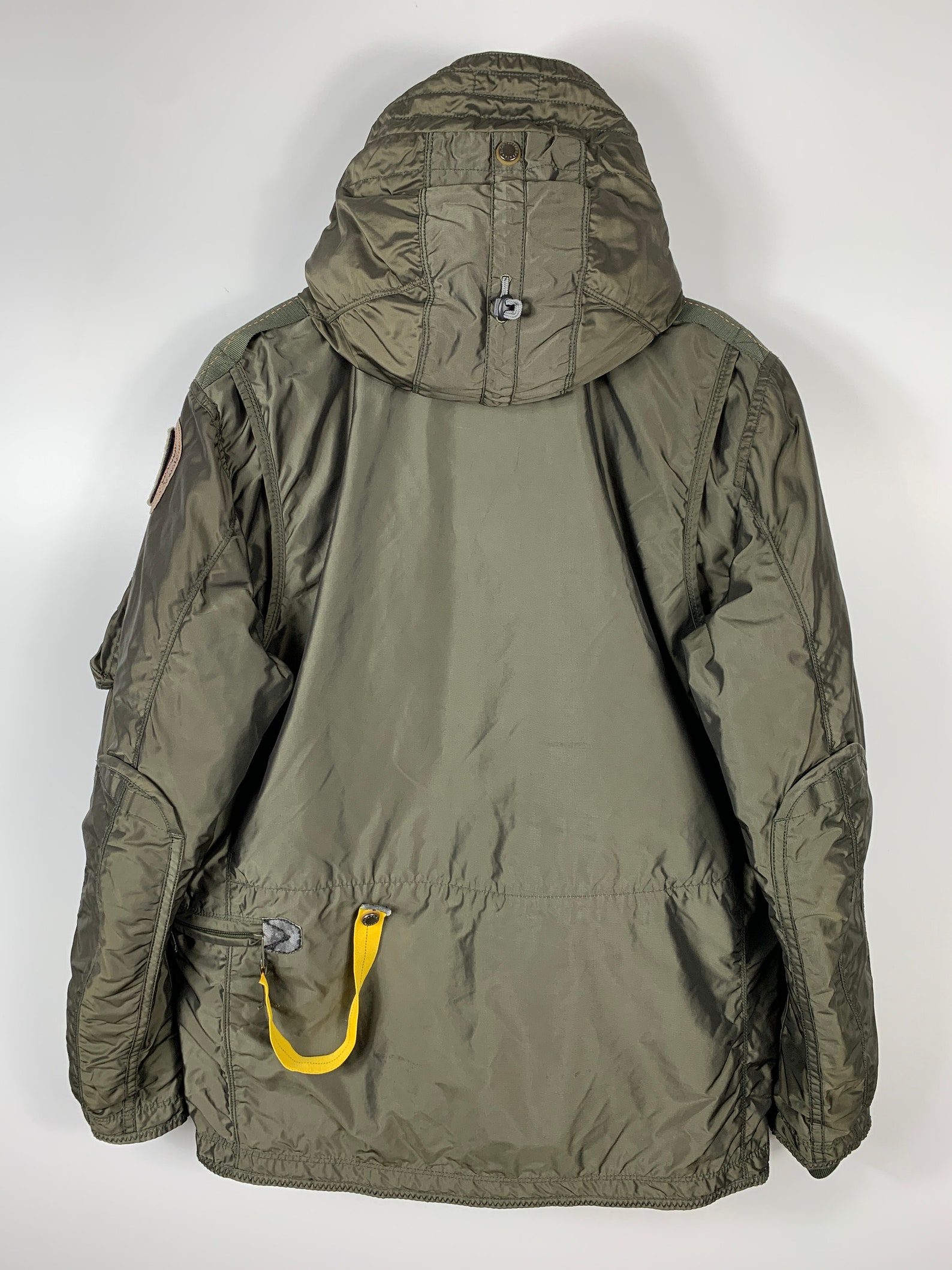 Mens Parajumpers Masterpiece Series Parka Down Liner Jacket Green Size ...