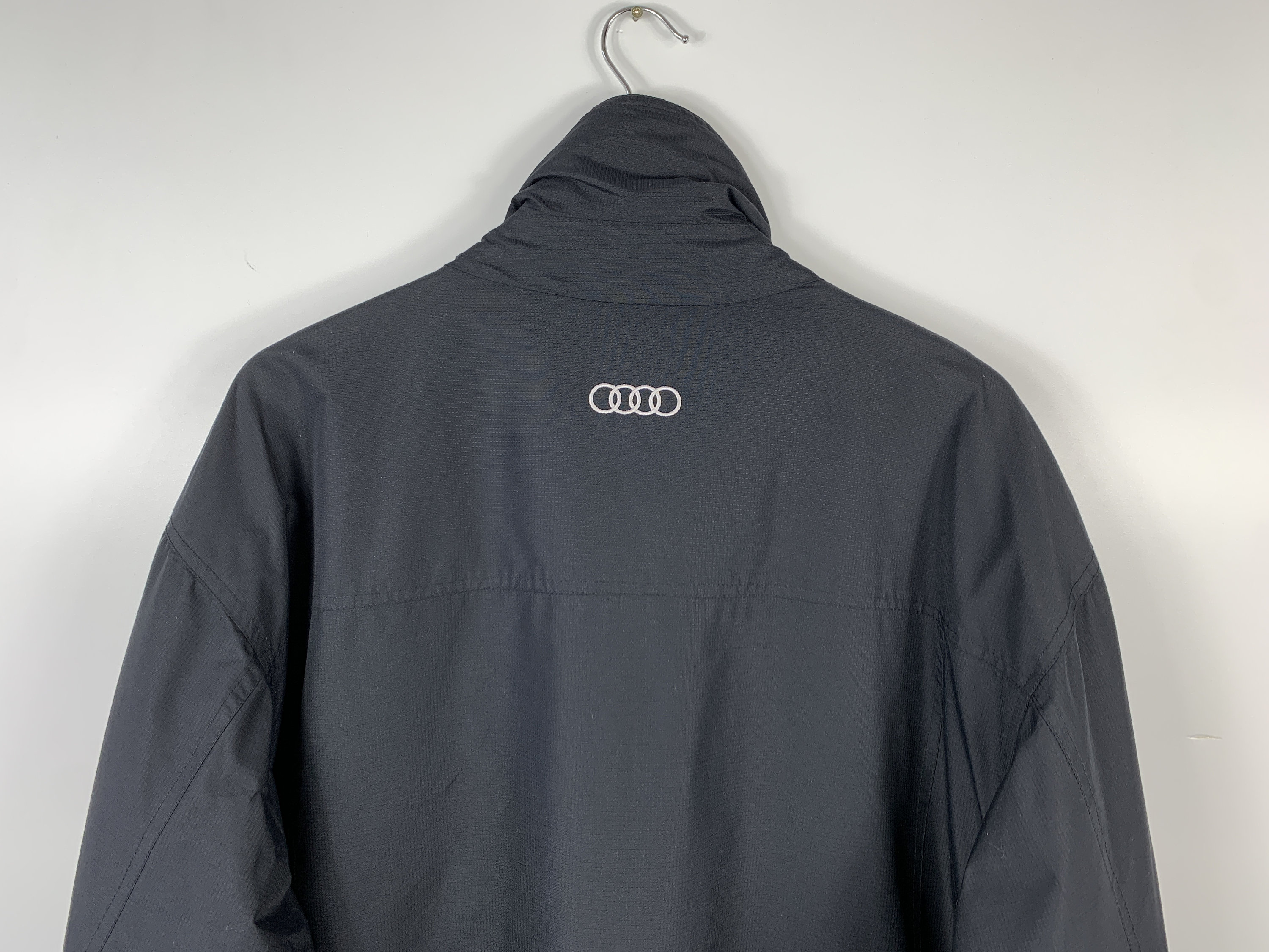 Vintage 90s Audi S Line Quattro Racing Jacket Windbreaker Black Size XL ...
