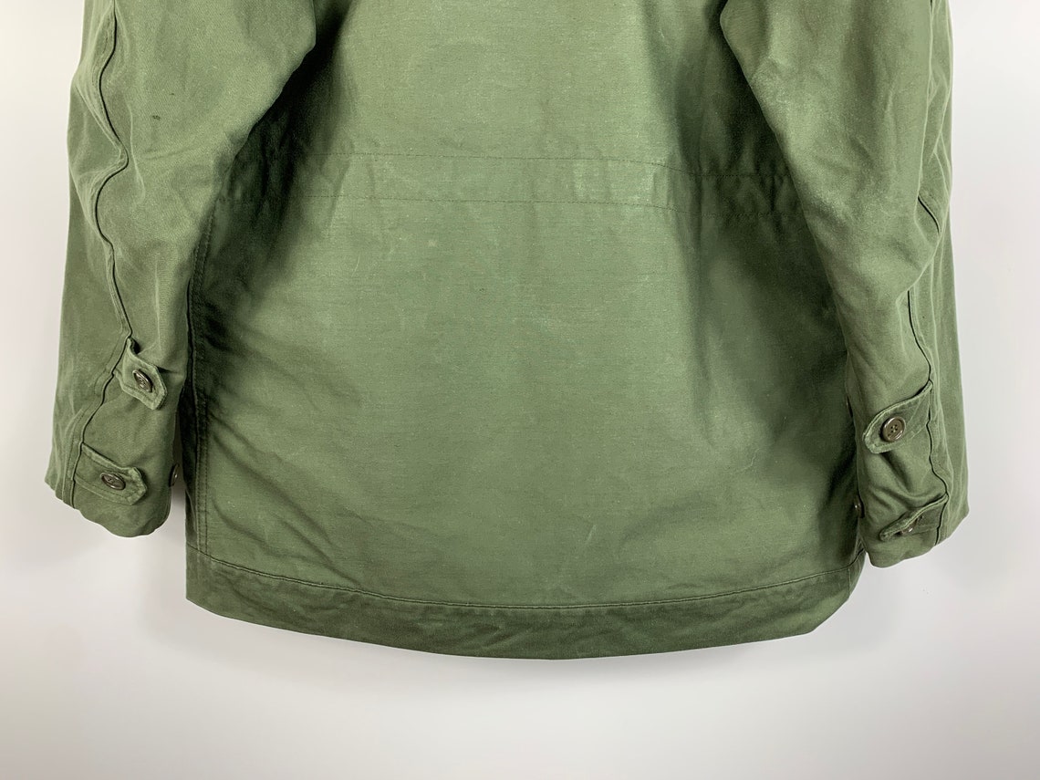 Vintage 1979 Dutch Army Seyntex Tactical Military Jacket Green Size M ...