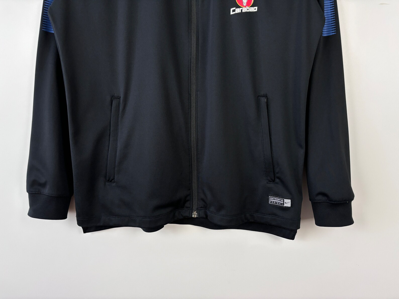 Nike FC Chelsea Carabao Football Track Training Jacket Black Size M - Etsy