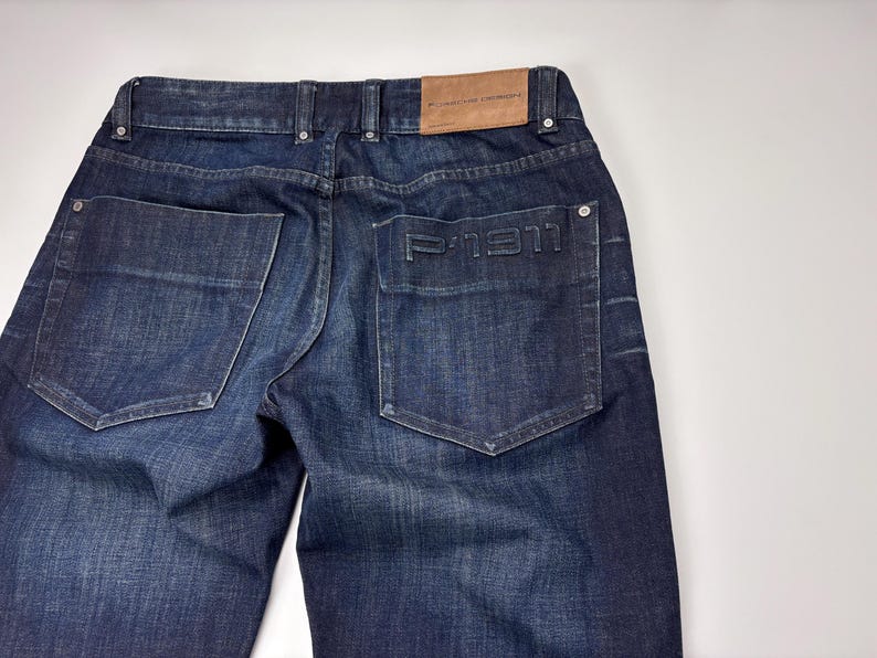 Mens Porsche Design Japanese Denim Jeans P'1900 Navy Blue Size 32x34 - Etsy