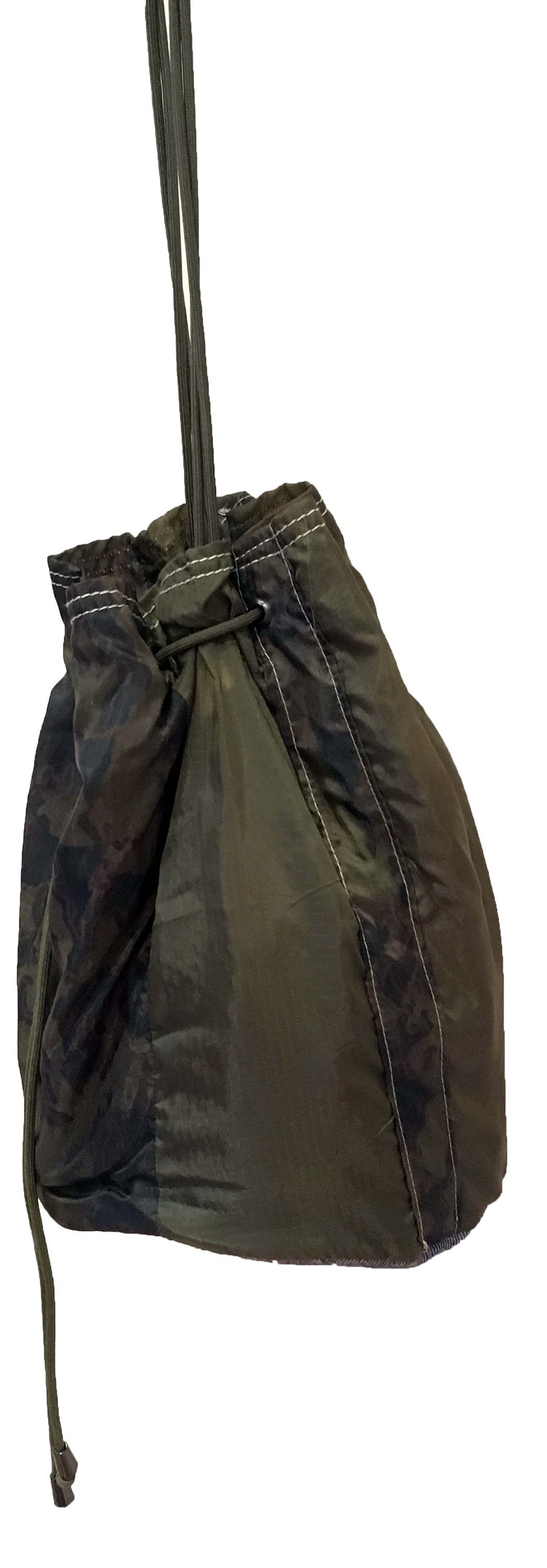 Handmade Paneled Parachute Bucket Bag - Etsy