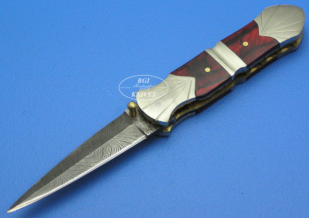 BELOW COST Plus 50% off Sale Bgiknivesusa Damascus Steel Pakkawood ...