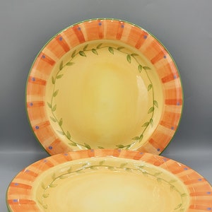 Retro Pfaltzgraff Stoneware Dinnerware Napoli ~ Mediterranean Style ...