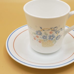 Corelle Replacement Coffee Cups, Saucers ~ YOU CHOOS: First of Spring ...