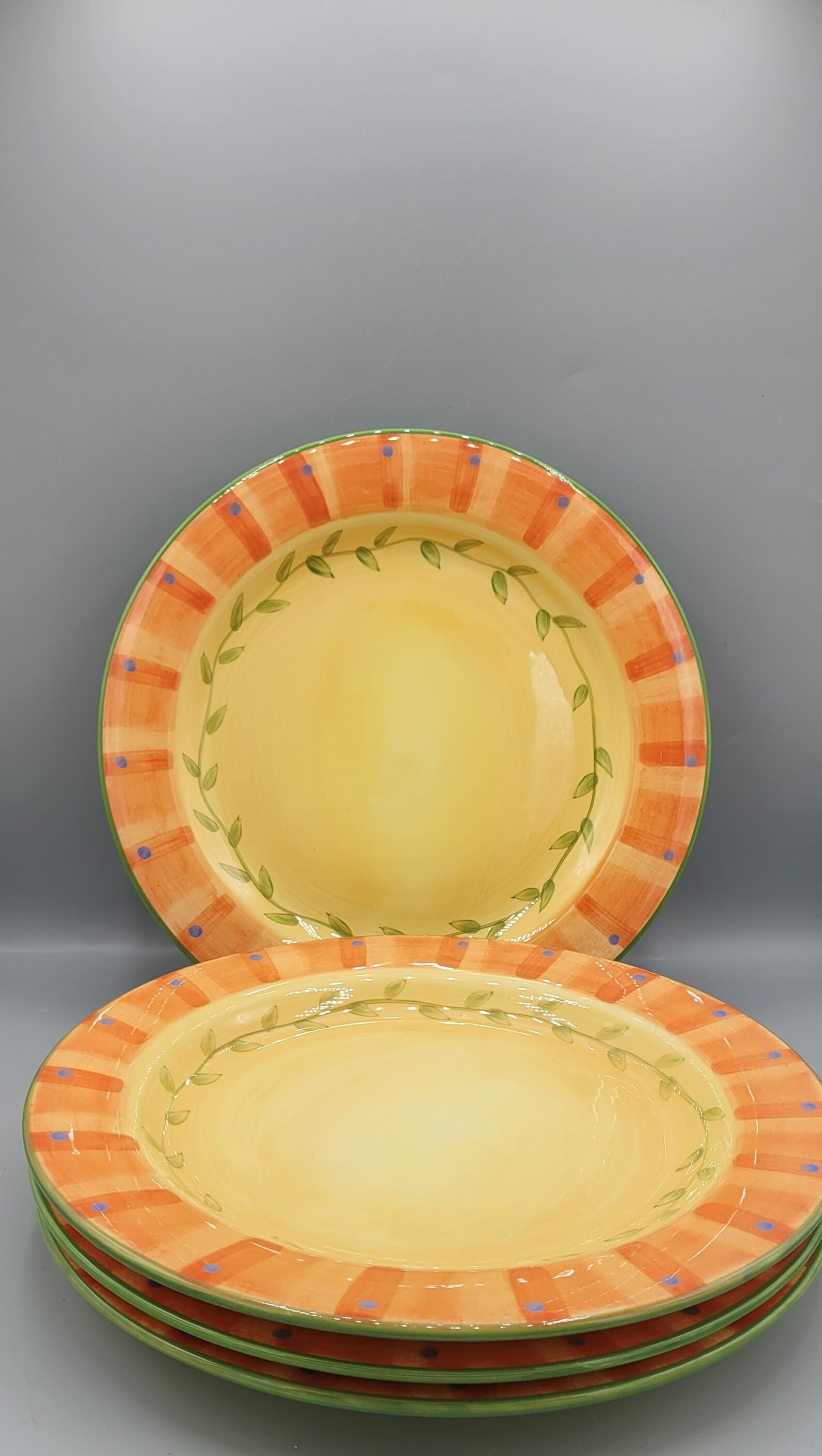Retro Pfaltzgraff Stoneware Dinnerware Napoli Mediterranean - Etsy