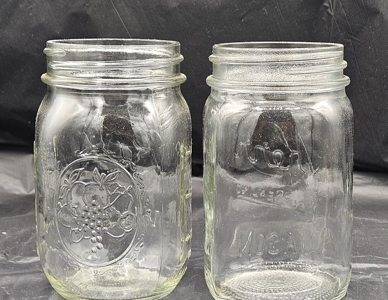 Vintage Kerr and Ball Mason Canning Jars ~ You Choose: Quart or Pint ...