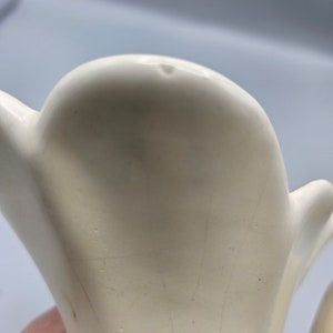 Art Deco Rumrill Red Wing Pottery White Matte Pitcher Vase Made for ...