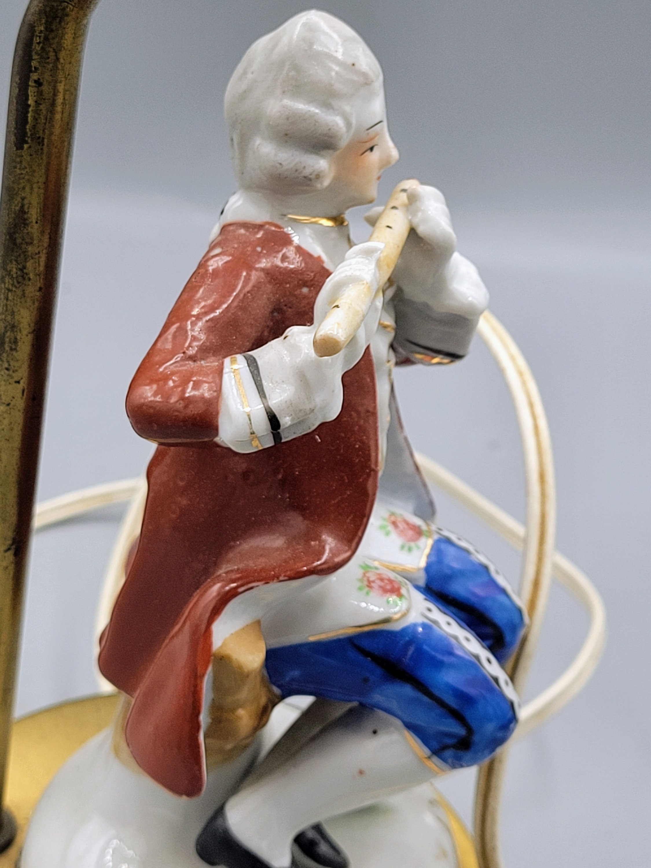 Vintage Victorian Occupied Japan Porcelain Figurine Small Vintage Victorian Occupied Japan Porcelain Figurine Small