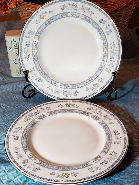 Home & Living Plates Fine Bone China Made in England Wedding China Six ...