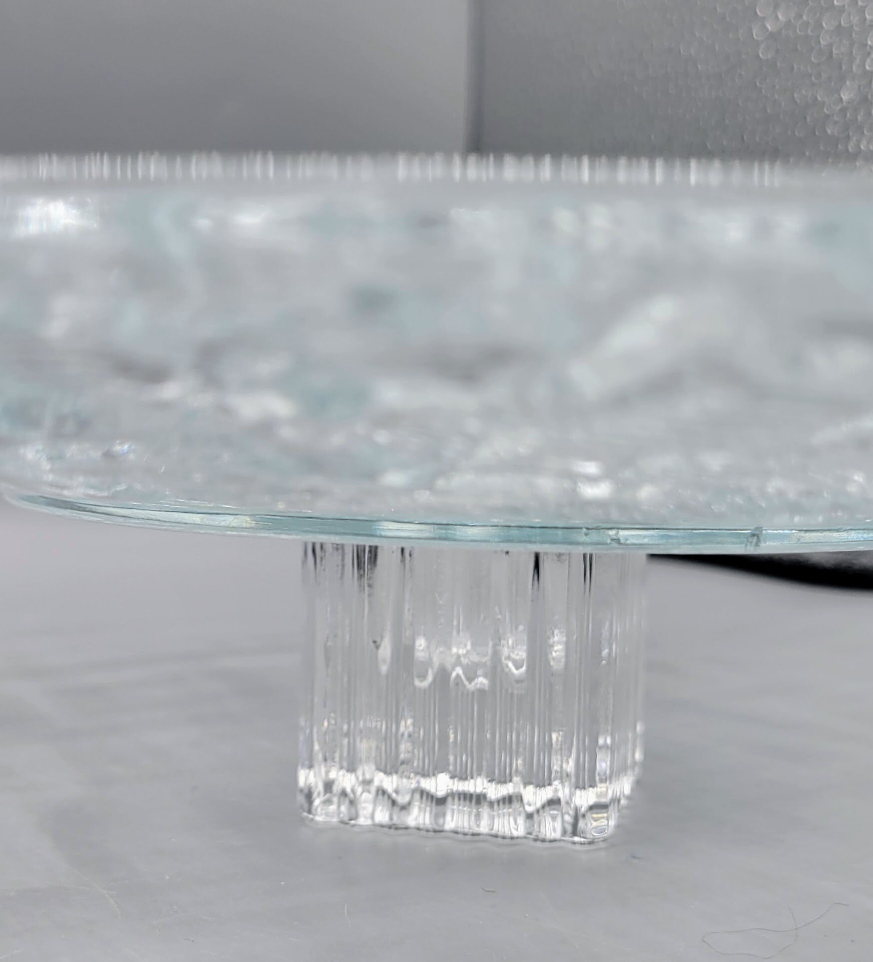 Unique Converted KIG Indonesia Dinner Party Serving Platters ~ Clear ...
