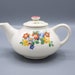 Vintage Edwin M Knowles Semi Vitreous Child's Size Teapot Floral ...