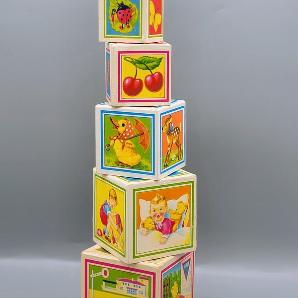 Nesting Blocks - Etsy