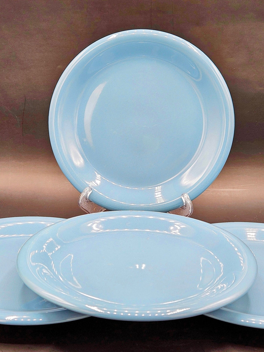 Newcor Bravo Slate Blue Vintage Stoneware Earthenware Dinnerware ~ You ...