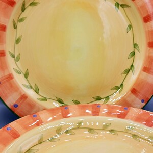 Retro Pfaltzgraff Stoneware Dinnerware Napoli ~ Mediterranean Style ...