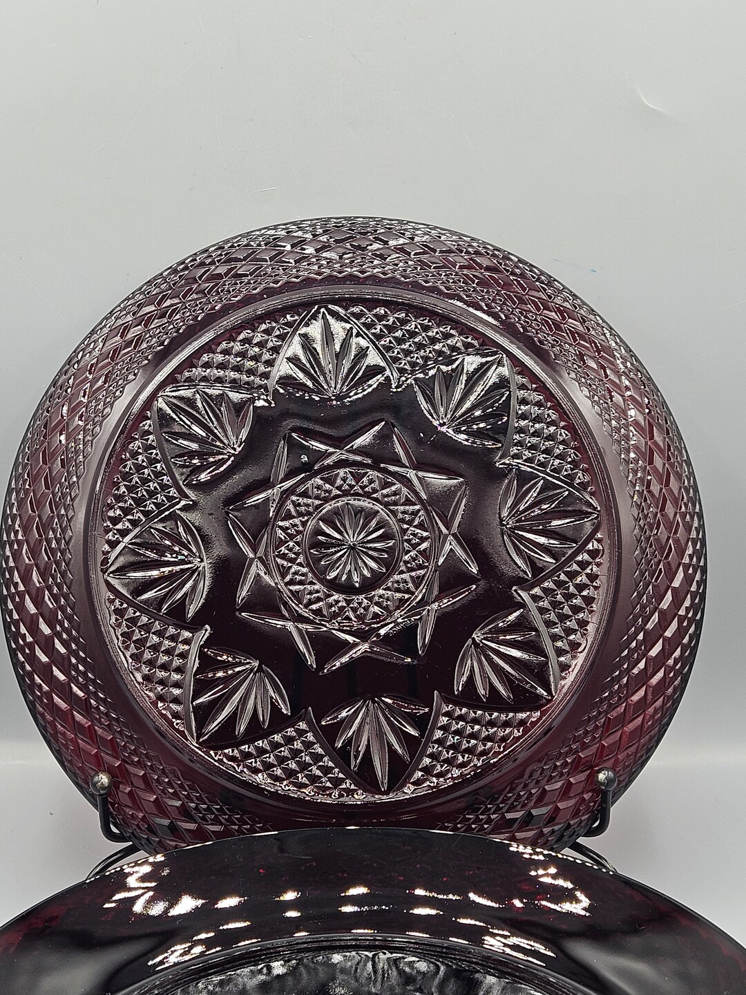 Cristal D'arques Luminarc Antique Ruby Red Crystal Dinnerware You ...