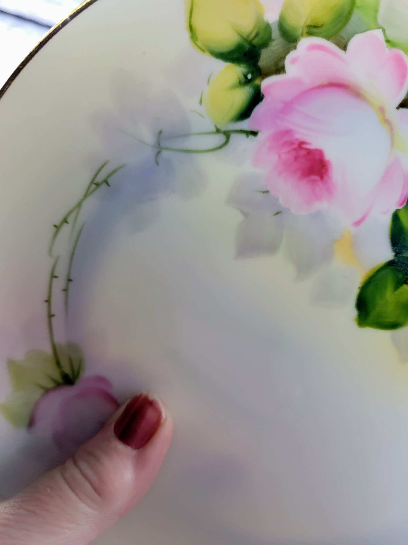 Noritake Nippon Hand Painted Luncheon Plates ~ 1911 Morimura Wreath ...