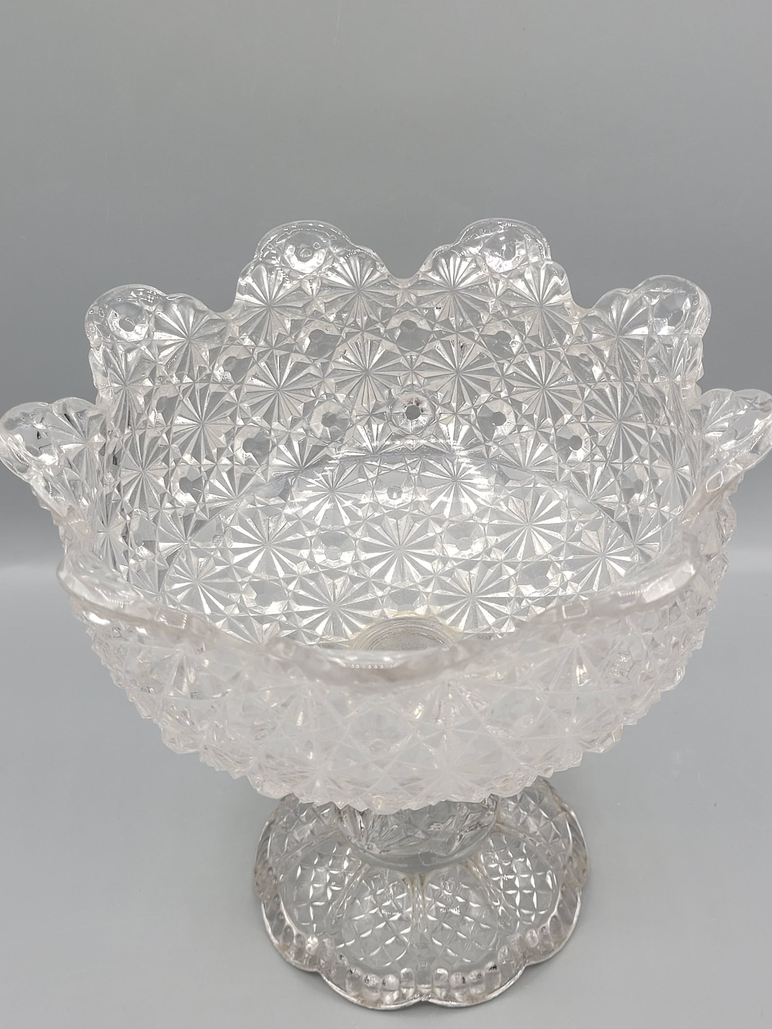 EAPG Gillinder & Sons rich Cut Ware Daisy and - Etsy