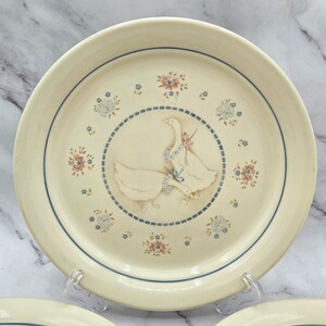 Vintage Corelle Cornerstone Country Promenade Geese Dinnerware Dishes ...