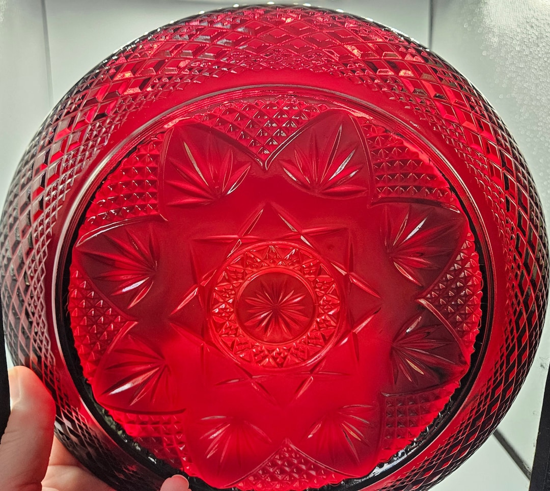 Cristal D'arques Luminarc Antique Ruby Red Crystal Dinnerware ~ You ...