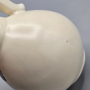 Art Deco Rumrill Red Wing Pottery White Matte Pitcher Vase Made for ...