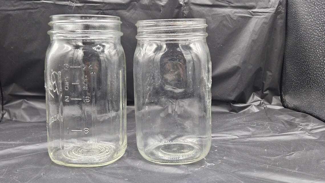 Vintage Kerr and Ball Mason Canning Jars ~ You Choose: Quart or Pint ...
